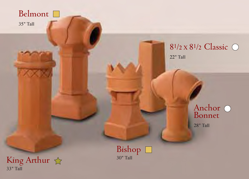 Clay Chimney Pots