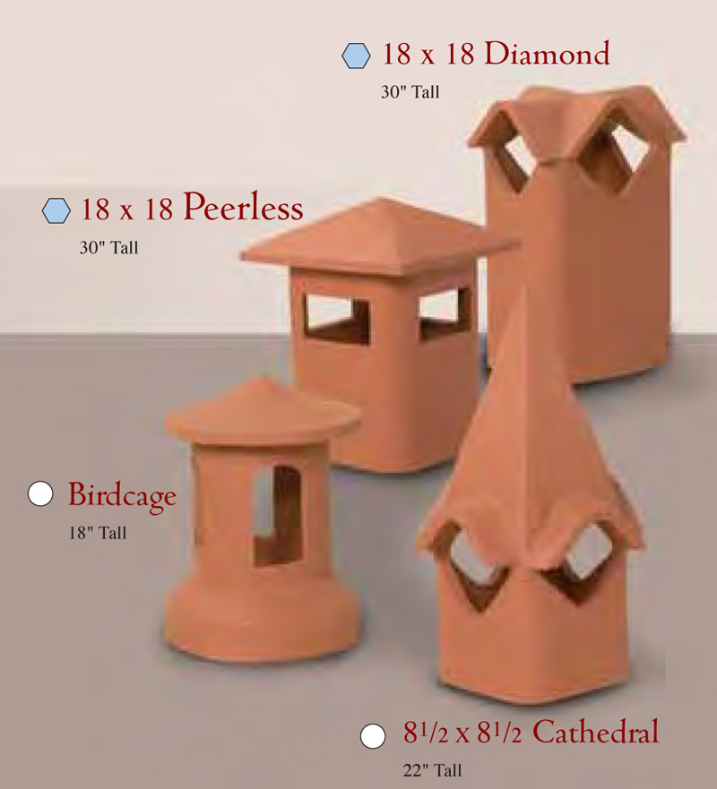 Clay Chimney Pots