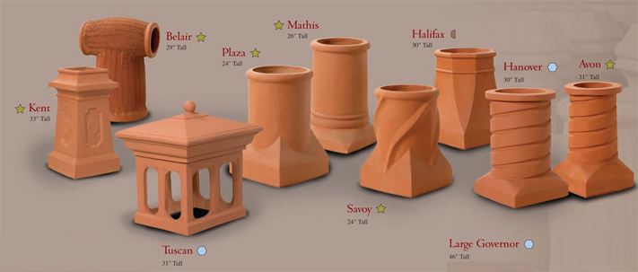 Clay Chimney Pots