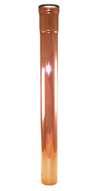 Seamless Copper and Zinc Downspout