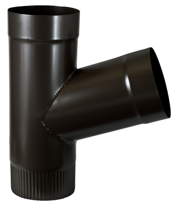 Y-Pipe Details White/Bronze 5 in