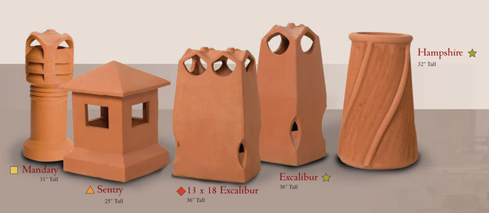 Clay Chimney Pots