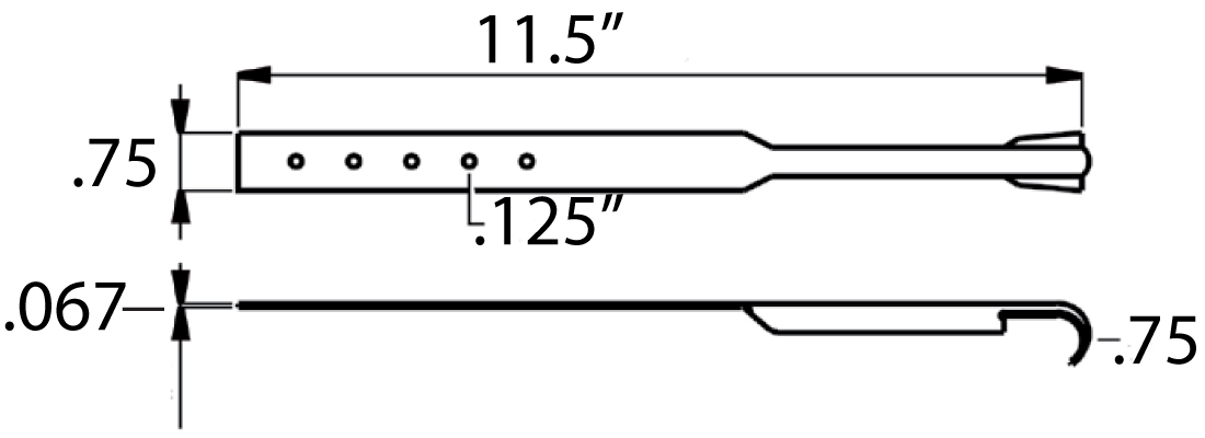 Gutter Support Strap