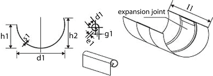 COPPER GUTTER SYSTEM EXPANSION JOINTS
