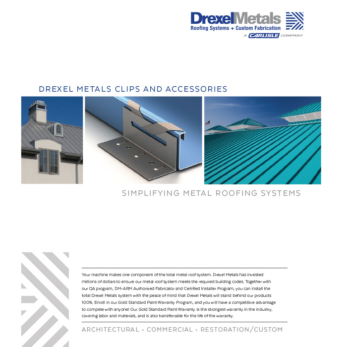 Standing Seam Panel Clips